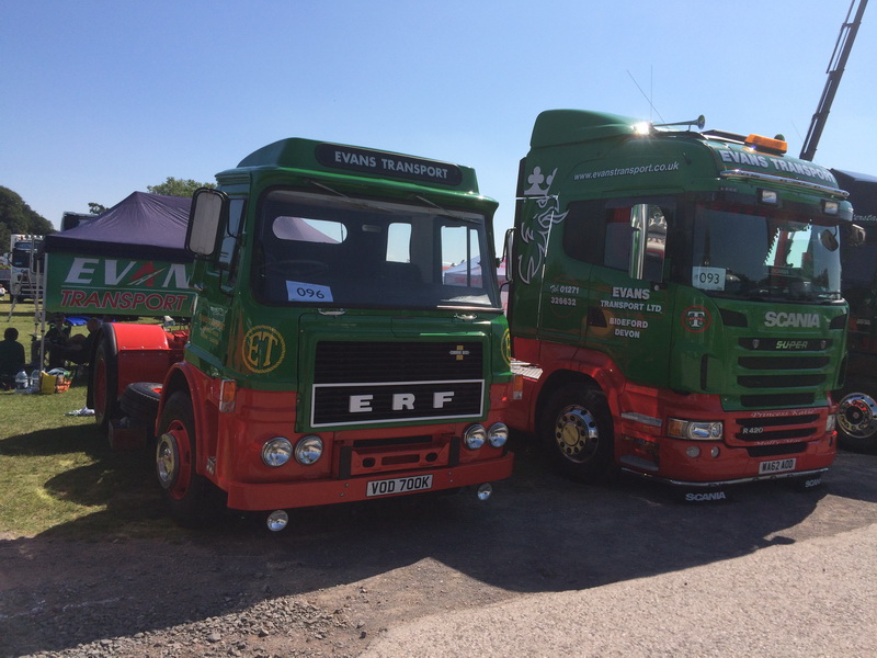 Evans Transport at Wessex Truck Show - Evans Transport Blog